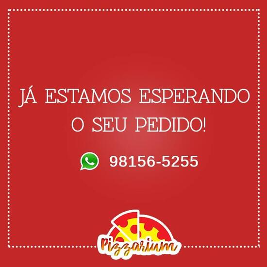 Menu at Pizzarium Delivery restaurant, Teresina