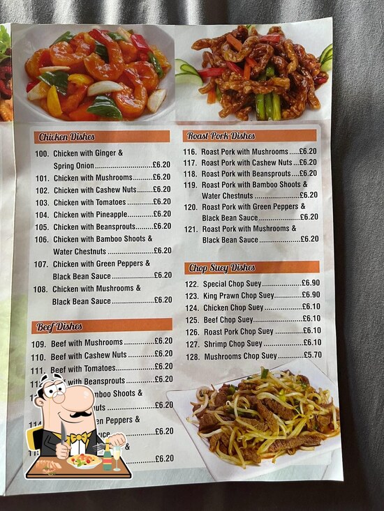 Menu at Rosemary Chinese Takeaway restaurant, Walsall