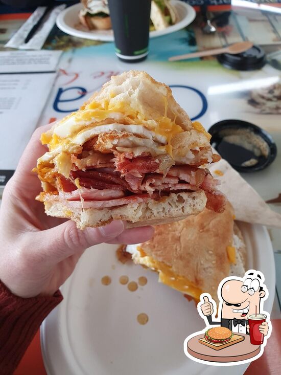 Menu at Sumthin' Tastee cafe, Whyalla, Broadbent Terrace