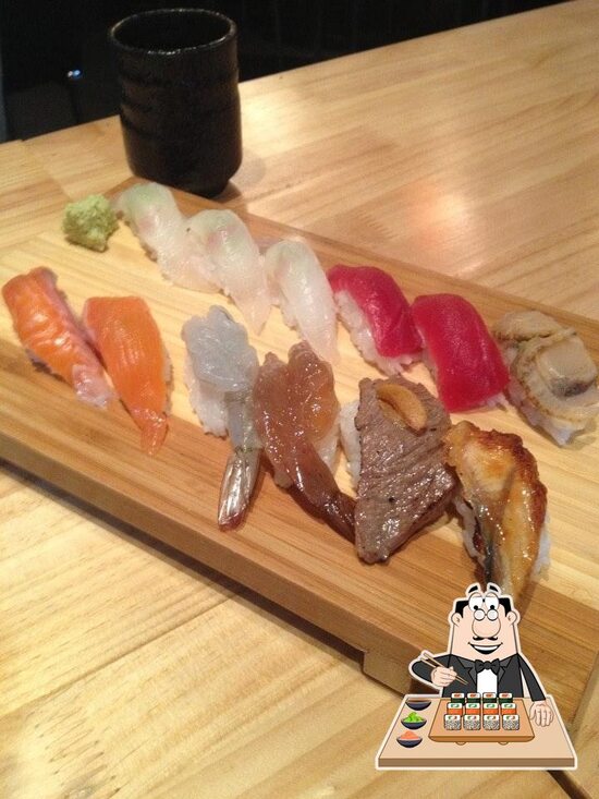 Menu at Sushi Ten restaurant, Seoul, 508-8 Noyu-dong