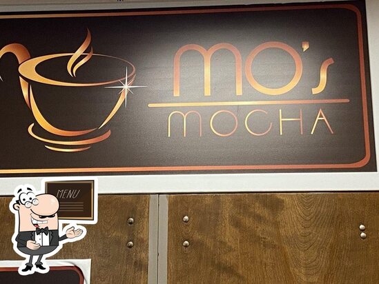 Menu at Mo's Mocha cafe, Bethesda