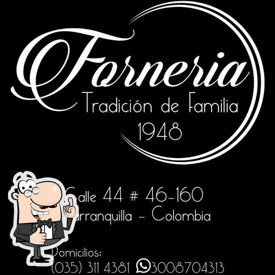Menu at Forneria restaurant, Barranquilla