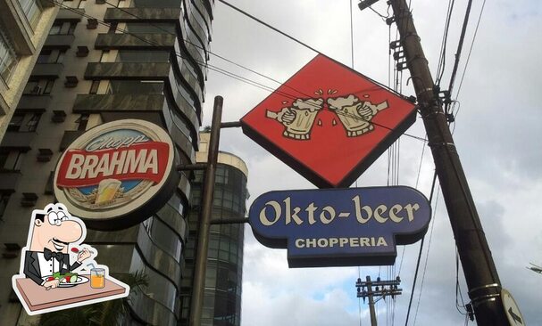 Menu at Okto-beer pub & bar, Santos
