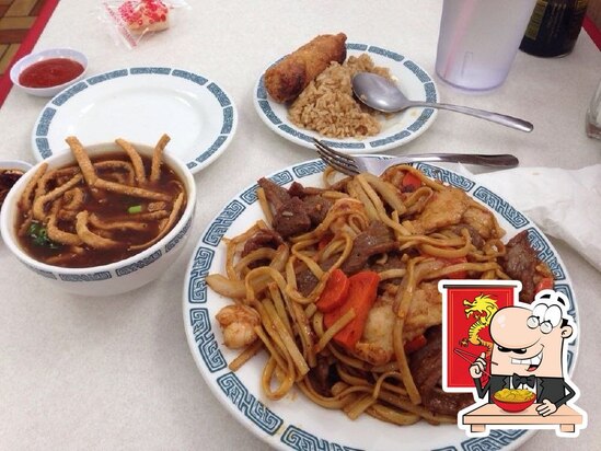 Menu at Wall Chinese Cafe, Ennis