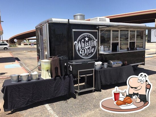 Menu at Whistlin' Dixie BBQ Trailer, Lubbock