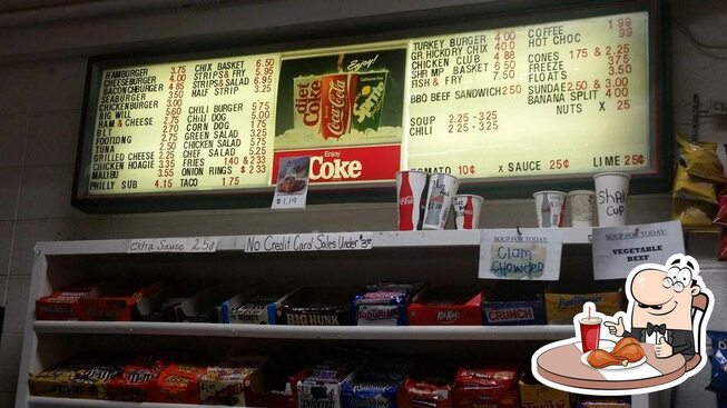 Menu at Holiday Lanes restaurant, Heber City