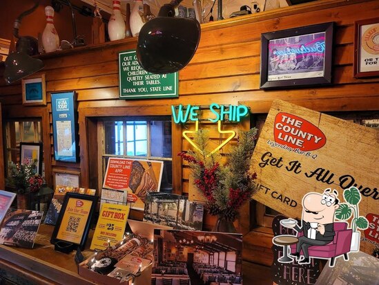 Menu at State Line BBQ, El Paso
