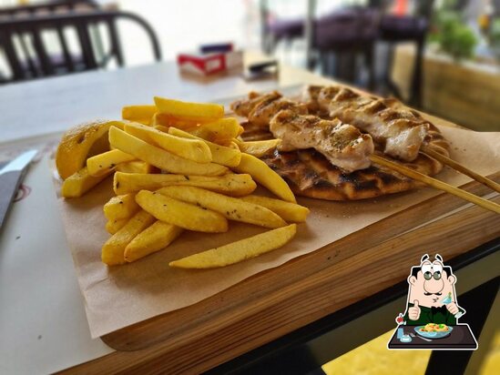 Menu at The Grillfather, Parga
