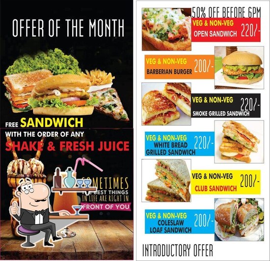 The Urban Socialite, Bhopal - Restaurant menu, prices and reviews