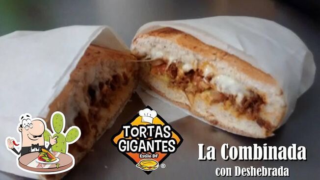 Carta del restaurante Tortas Gigantes Estilo DF, Guadalupe