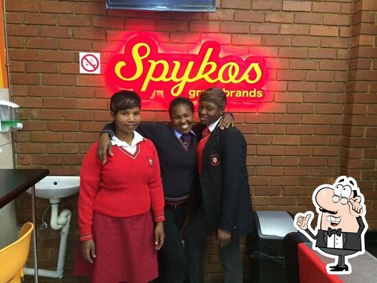 Menu at Spykos Benoni restaurant, Boksburg