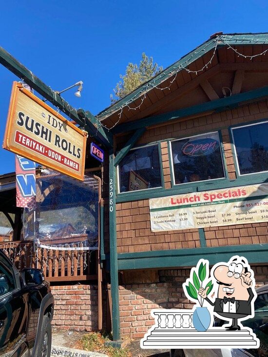 Menu at Idy Sushi Rolls restaurant, Idyllwild-Pine Cove