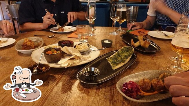 Menu at Habas Bar & Restaurant, Manchester