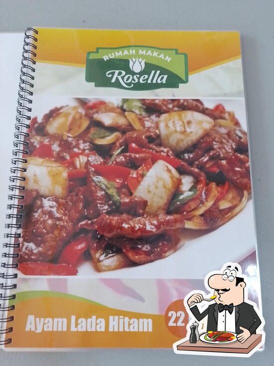 Menu at Rumah Makan Rosella restaurant, Batam
