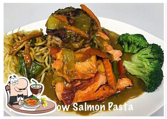 Menu at Thai Rainbow restaurant, Middle River