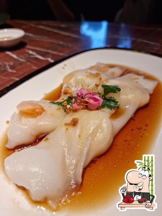 Menu at Man Fu Lou restaurant, Bangkok