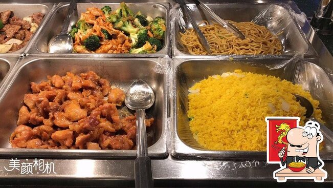 Menu at Old Town Buffet restaurant, Bryan