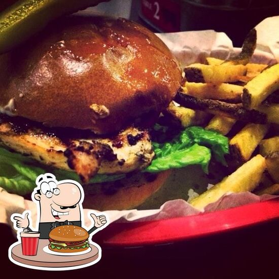 Menu at Red Iron Burgers steakhouse, Uxbridge