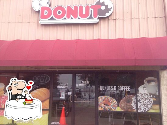 Menu at Heavenly Donuts restaurant, Frisco