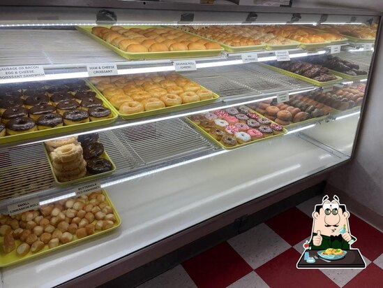 Menu at Best Donuts, Crowley