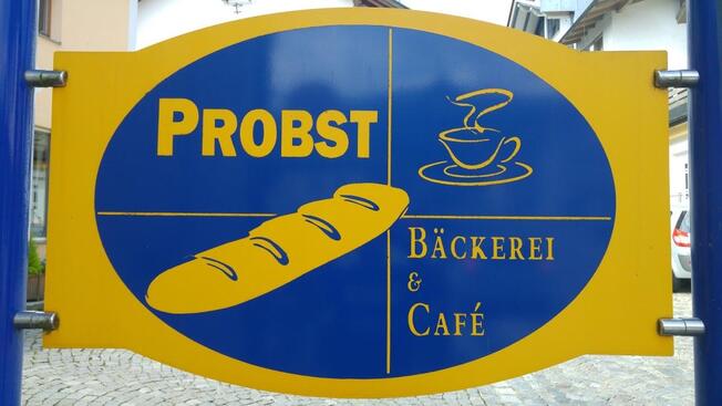 Menu at Bäckerei Reinhard Probst, Bodenmais