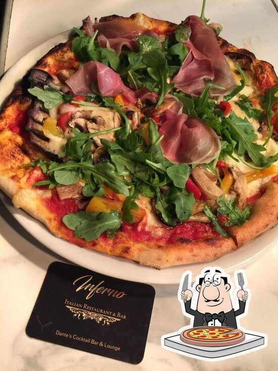 Menu at Inferno Italian Restaurant & Bar, Hinckley