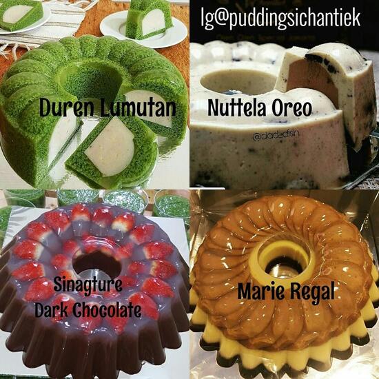 Menu at Pudding Sichantiek restaurant, West Jakarta