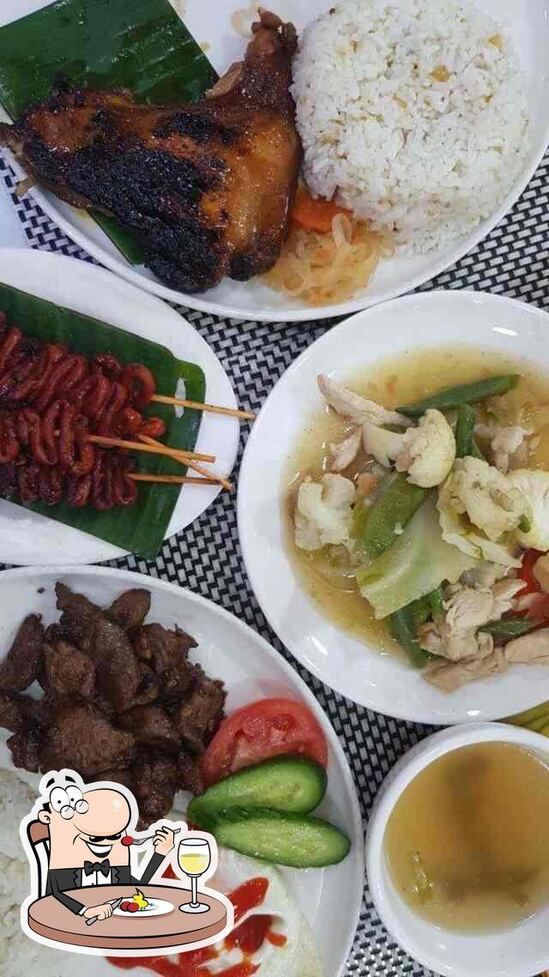 Menu at Resto Pinoy restaurant, Abu Dhabi, Behind Bhs