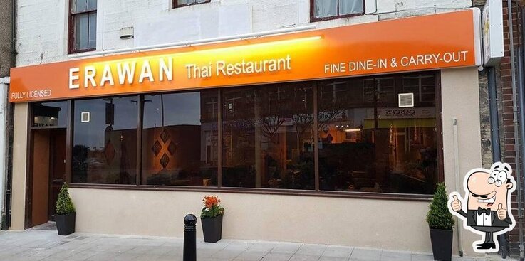Carta de Erawan Thai Restaurant, Falkirk