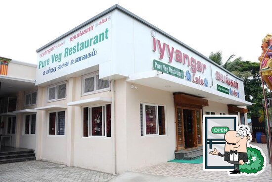 Menu at Iyyangar Cafe, Kumbakonam, MRV Mahal Campus