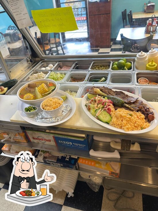 Carta del restaurante El Sazón Latino, Charlotte