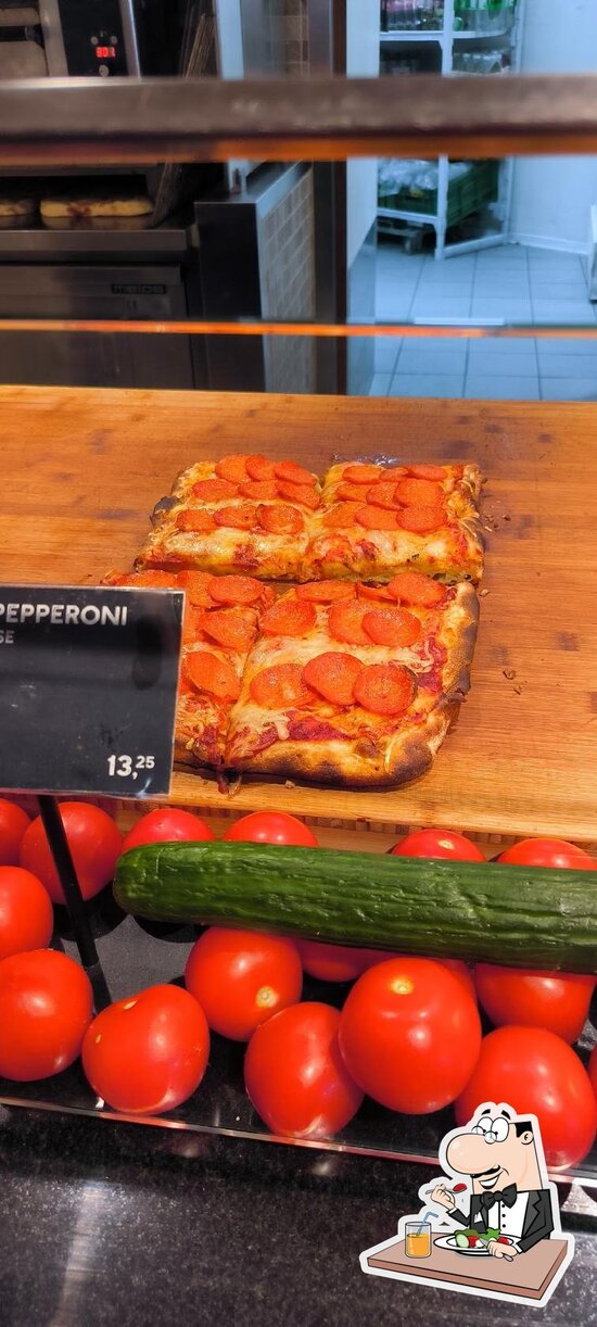 Menu at HMSHost, Schiphol