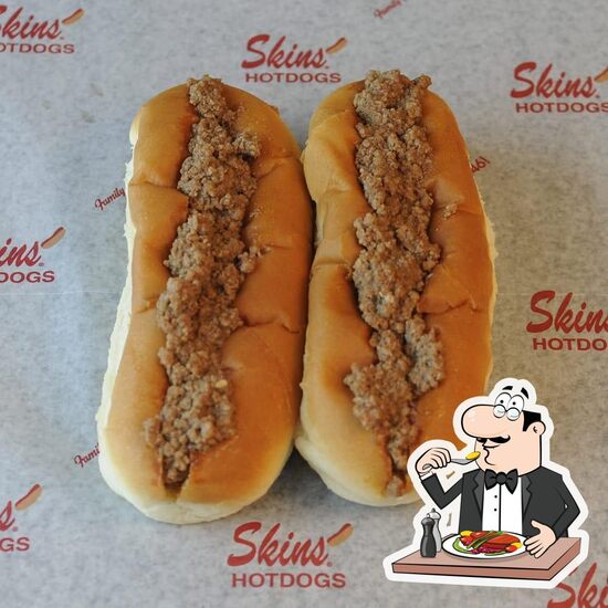 Menu at Skin's Hot dogs fast food, Seneca