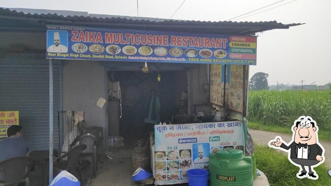 Menu at Zaika multicultural restaurant, Doiwala