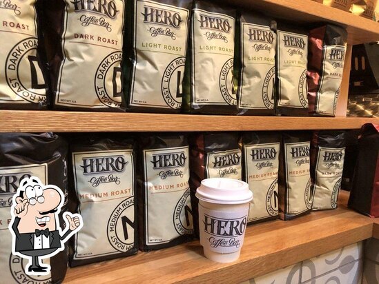 Menu at Hero Coffee and Bagel Bar, Chicago, 22 E Jackson Blvd