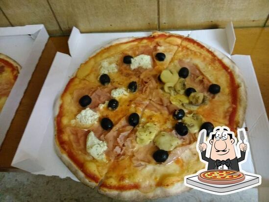 Menu at Alex pizza restaurant, Trani