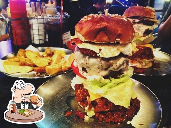 Menu at Jacoby Burger restaurant, Seoul, 45-6 Yongsandong 2(i)-ga