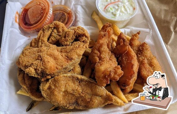 Menu at Kingfish Seafood restaurant, Chicago, 413 E 71st St