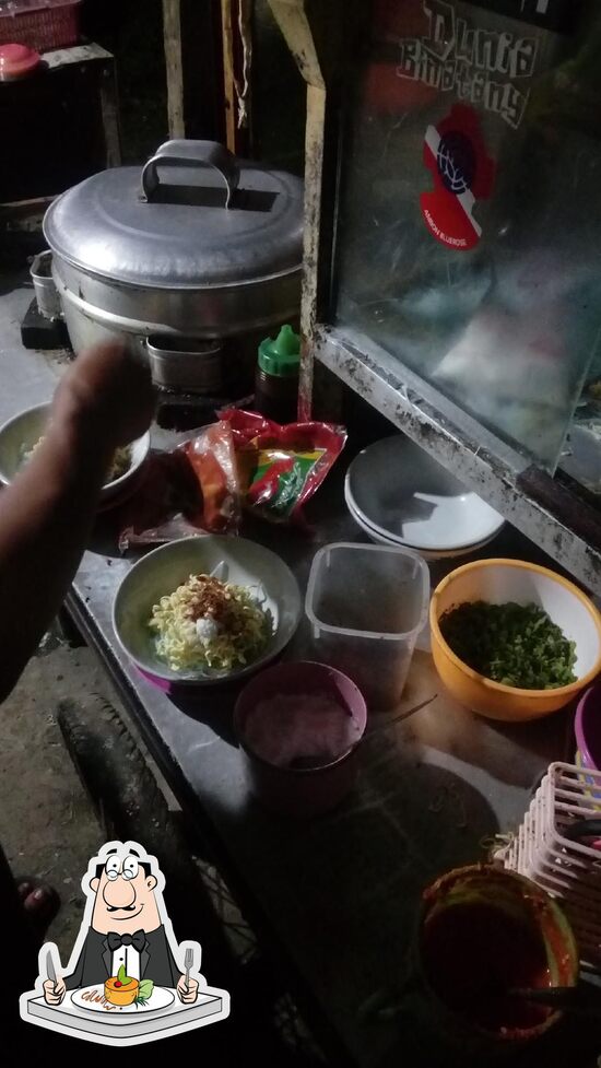 Menu at RM. Bakso dan Mie Ayam restaurant, Teluk Ambon
