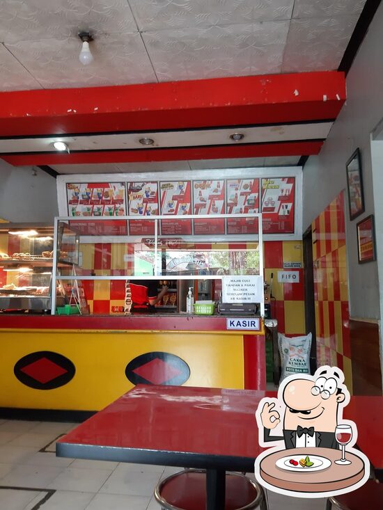 Menu at Rocket Chicken Ambarawa, Indonesia