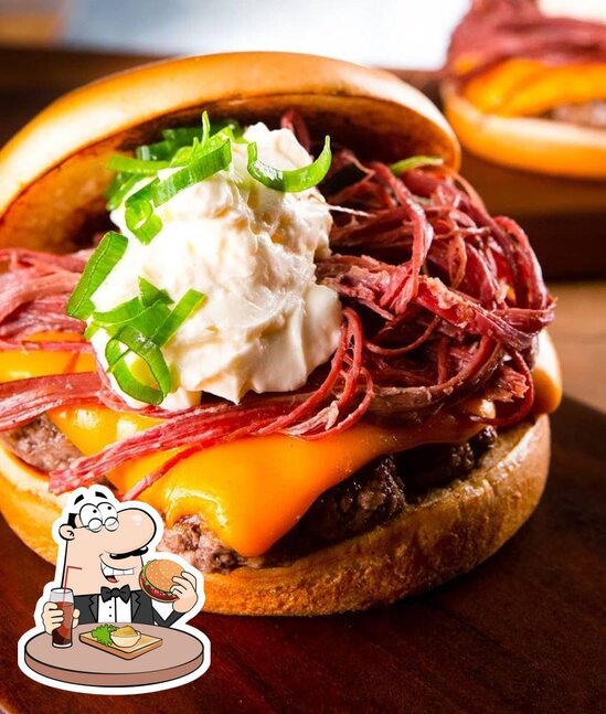 Hank's Original Burger restaurante, Itajaí, R. Indaial - Menu do ...