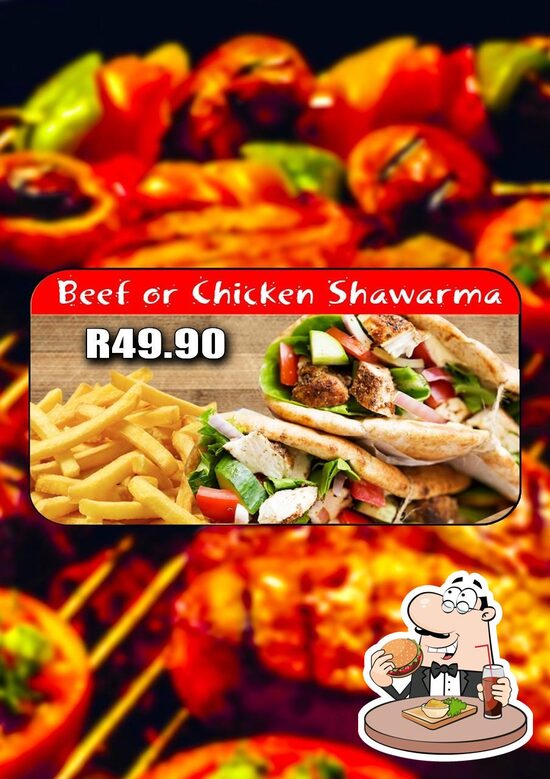 Menu at Ndoziz Buy and Braai restaurant, Johannesburg