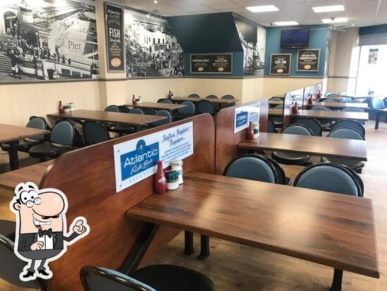 Menu at Atlantic Fish Bar and Diner, Skegness
