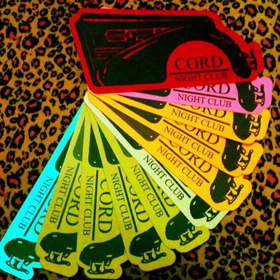Menu em CORD Night Club das Antigas, Porto Alegre