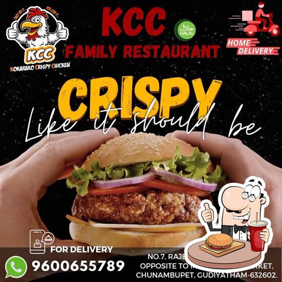 KCC Family Restaurant - Gudiyattam, Gudiyattam - Restaurant menu ...