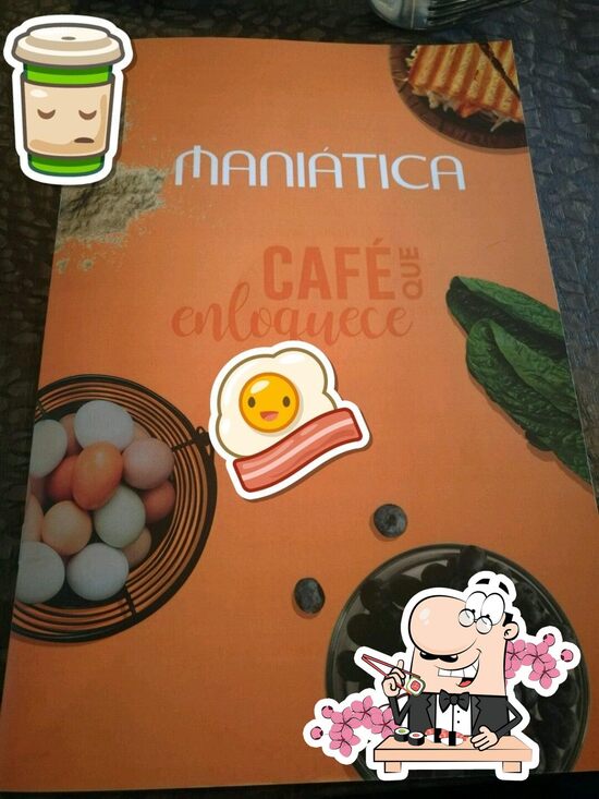 Menu at Maniática Jardines. cafe, Santiago de Querétaro, Hacienda ...