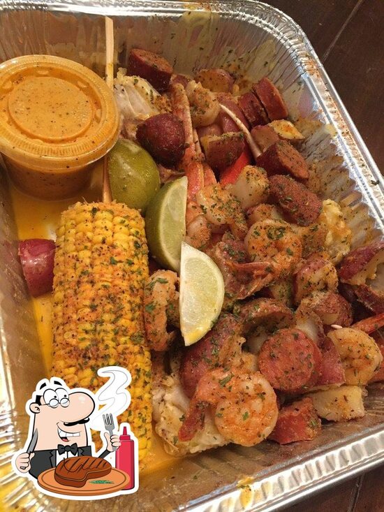 Menu at Bucket O' Shrimp restaurant, Gainesville, Frontage Rd