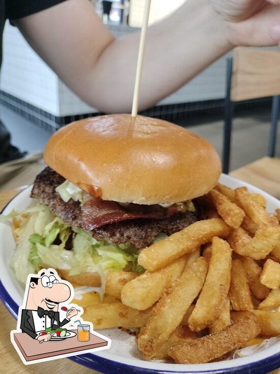 Menu at RE Burger Petone restaurant, Lower Hutt