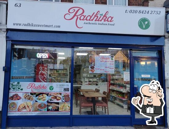 Menu at Radhika restaurant, Harrow