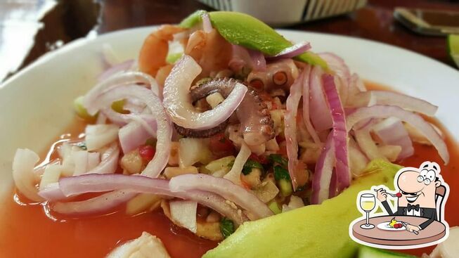 Menu at mariscos el culichi restaurant, Tequila, Internacional 2502
